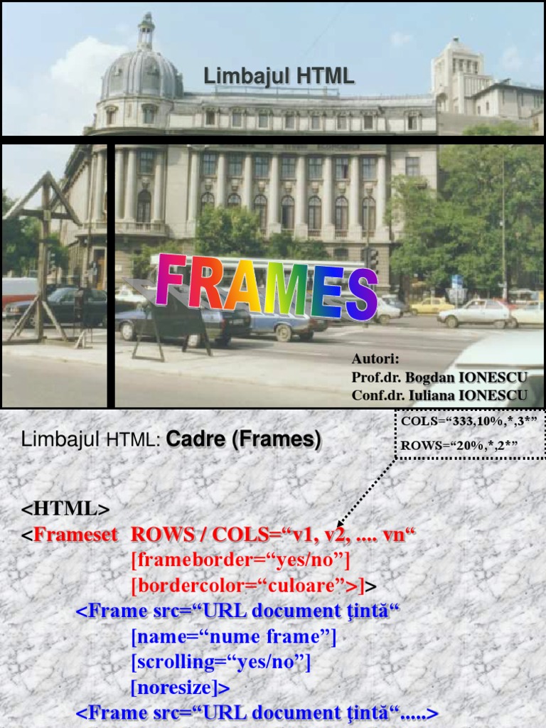 HTML Frames and IFrames Guide | PDF
