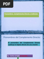 Actividades Complemento Indirecto | PDF