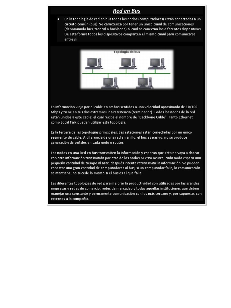 Red en Bus | PDF | Tecnología