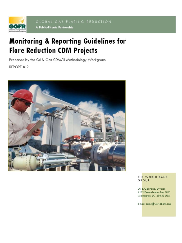 Monitoring Reporting Guidelines GGFR | PDF | Clean Development ...