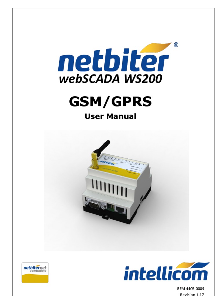 Netbiter WS200 User Manual | PDF | Ip Address | Domain Name System