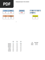 RT Film Classification - C1 To C6 | PDF | Radiography | Film Speed