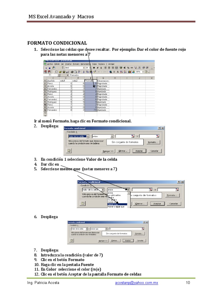 Practica Excel | PDF | Macro (informática) | Microsoft Excel