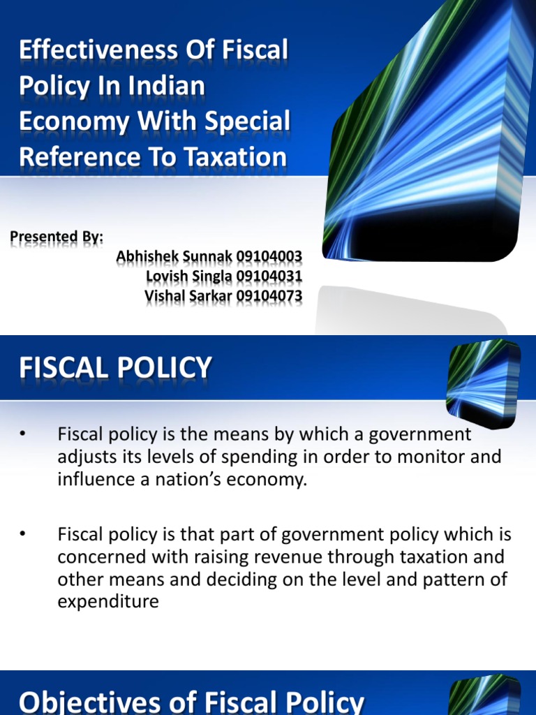 Fiscal Policy Of India Pdf Fiscal Policy Government Budget Balance