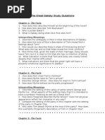 Gatsby Chapter 8 Obituary Eulogy Elegy Student | PDF | The Great Gatsby