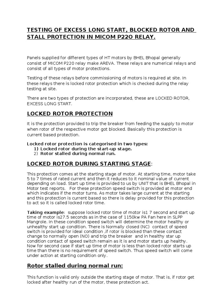 Testing Micom P243 | PDF | Relay | Switch
