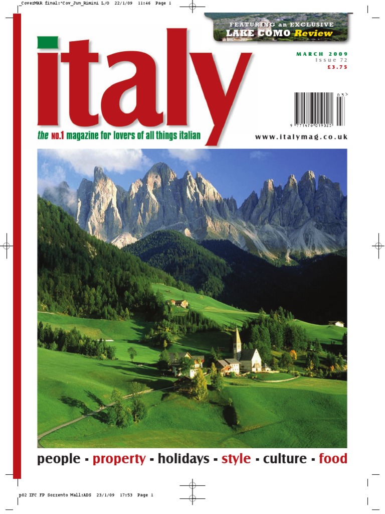 ITALY Magazine - Issue 72 - March 2009 | PDF | Italy | Venice