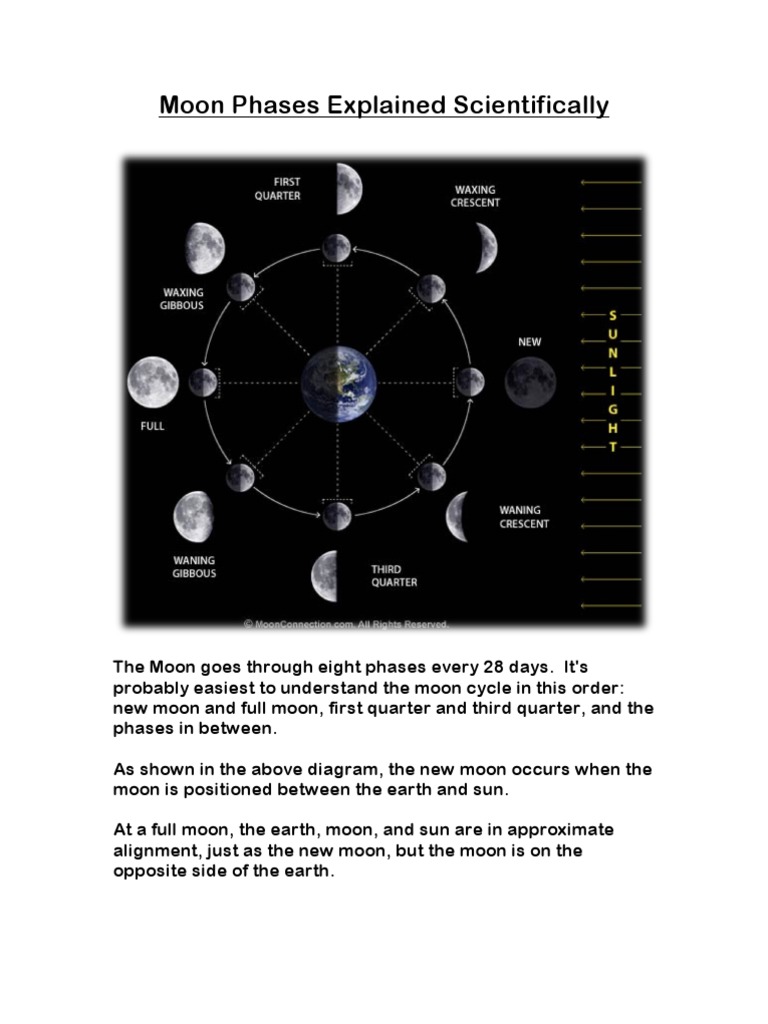 Understanding Moon Phases and Effects | PDF | Moon | Tide