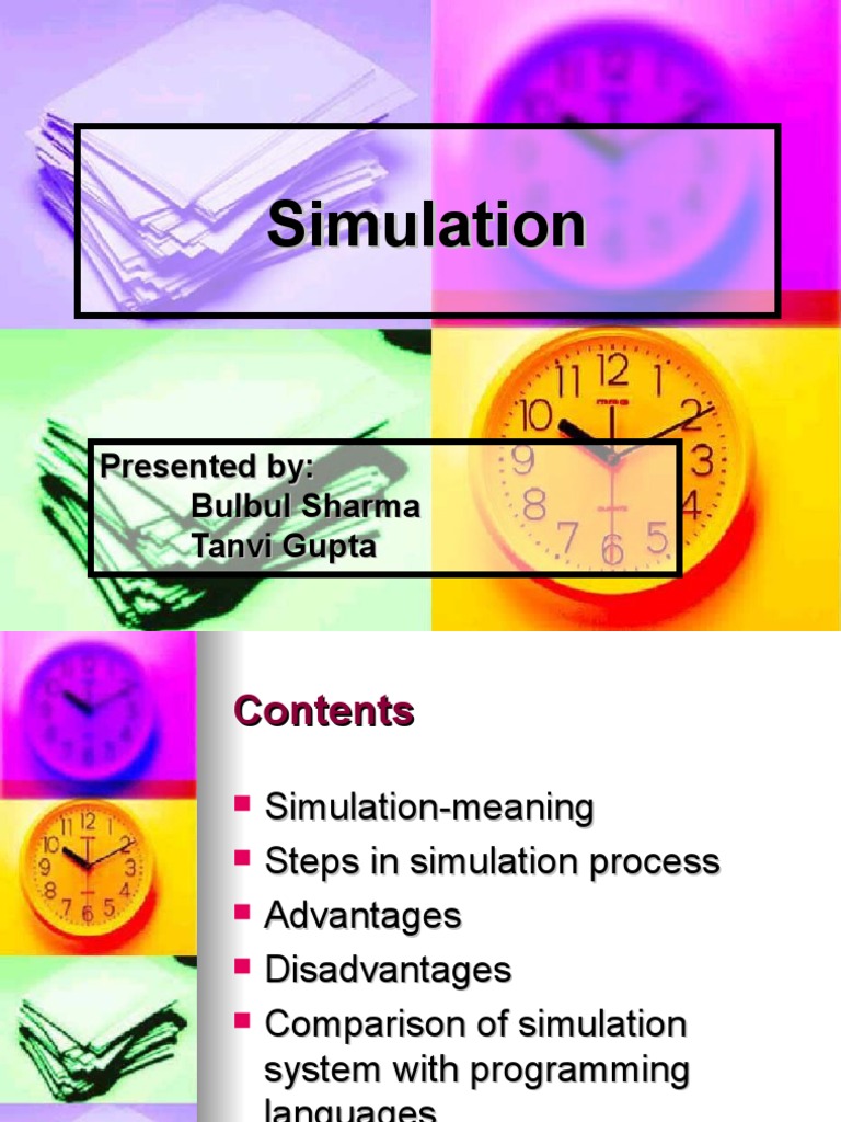 Simulation | PDF | Simulation | Conceptual Model