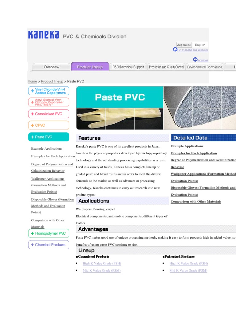Go To KANEKA Website | PDF | Polyvinyl Chloride | Flooring