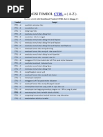 Fungsi Tombol CTRL A Sampai Z Pada Keyboard | PDF