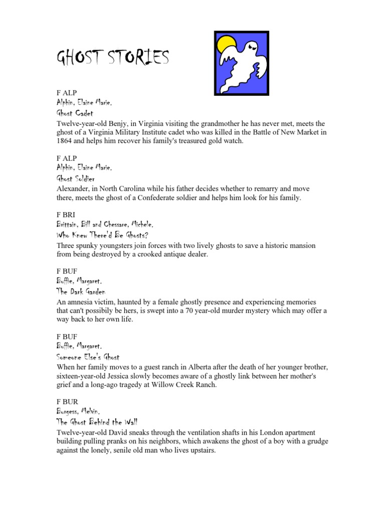 Ghost | PDF | Ghosts | Supernatural Legends