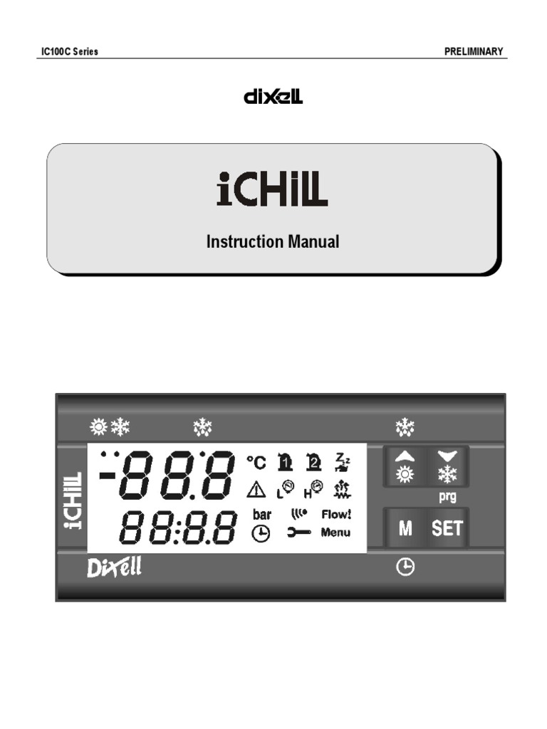 Dixel: Instruction Manual | PDF | Heat Pump | Hvac