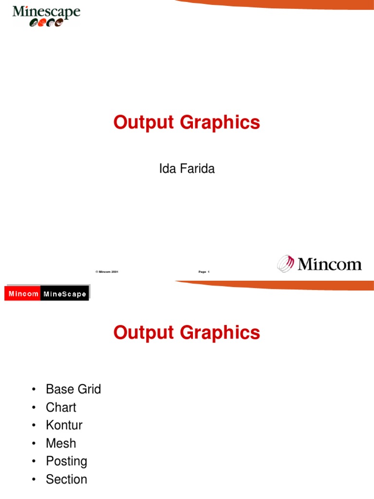 Output Graphics Guide | PDF | Technology & Engineering