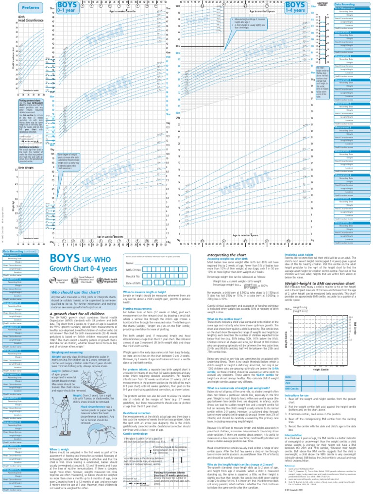 Boys Chart | PDF