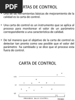 Guía de Cartas de Control Estadístico | PDF | Muestreo (Estadísticas) | Media