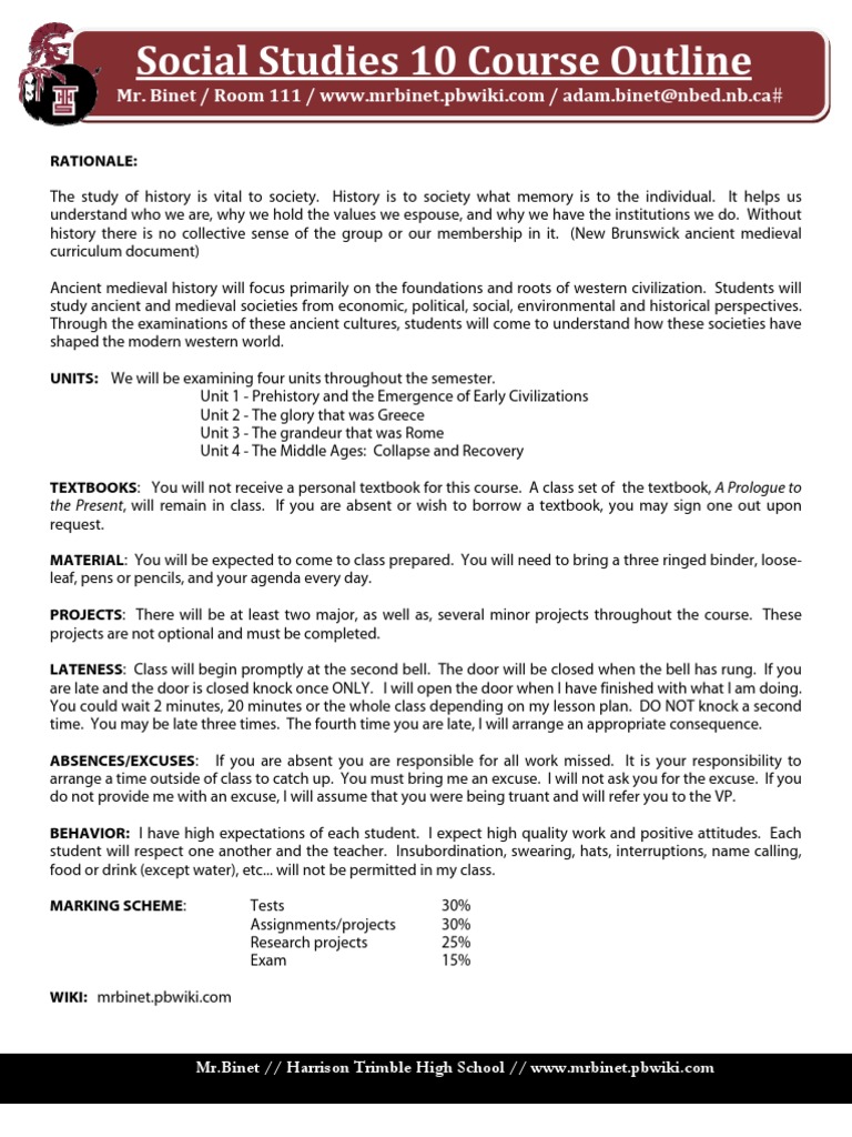 Grade 10 Social Studies - Essential Learnings | PDF | Civilization ...