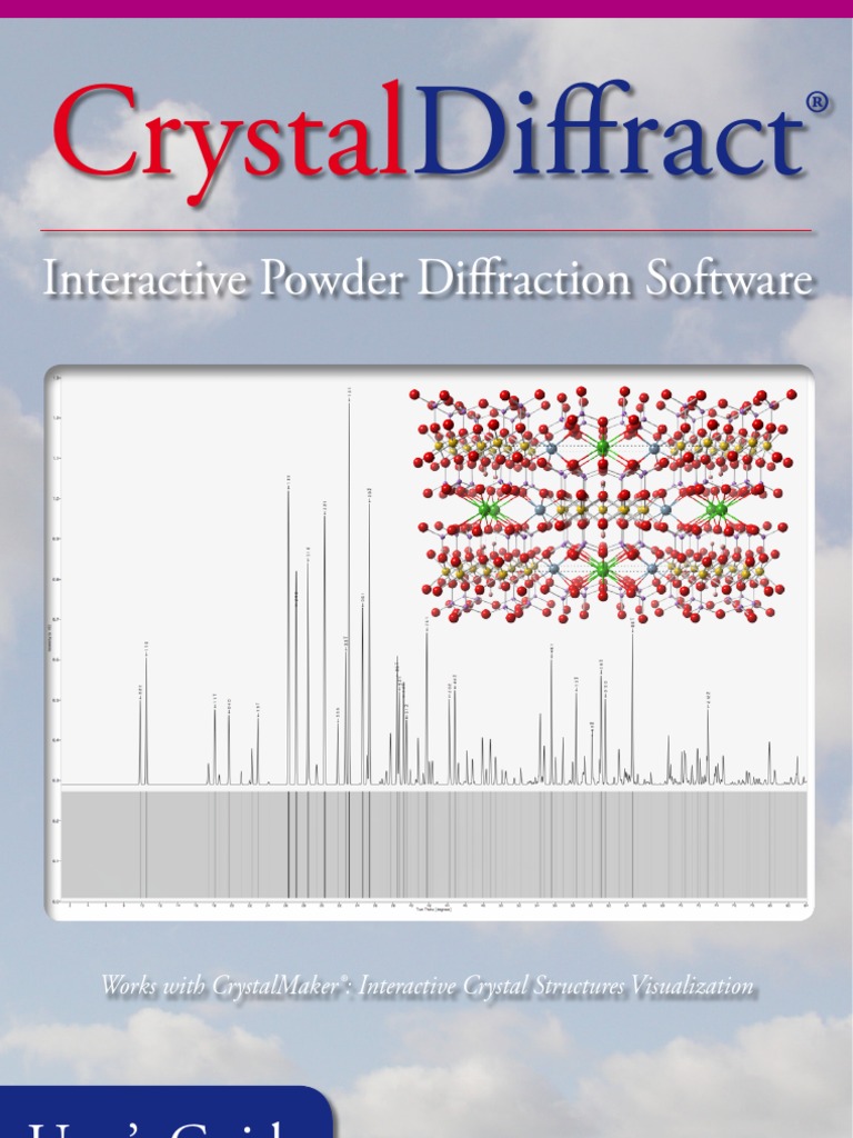 CrystalDiffract User's Guide | X Ray Crystallography | Crystal Structure