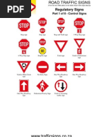 Road Signs One k53 Learners Licence Test Website | PDF | Traffic ...