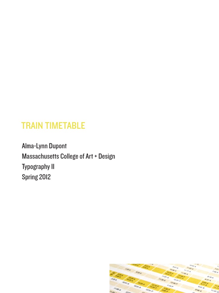 Timetable Process Book | PDF | Teaching Methods & Materials