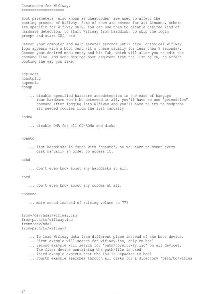 Cheat Codes | PDF | File System | Computer File