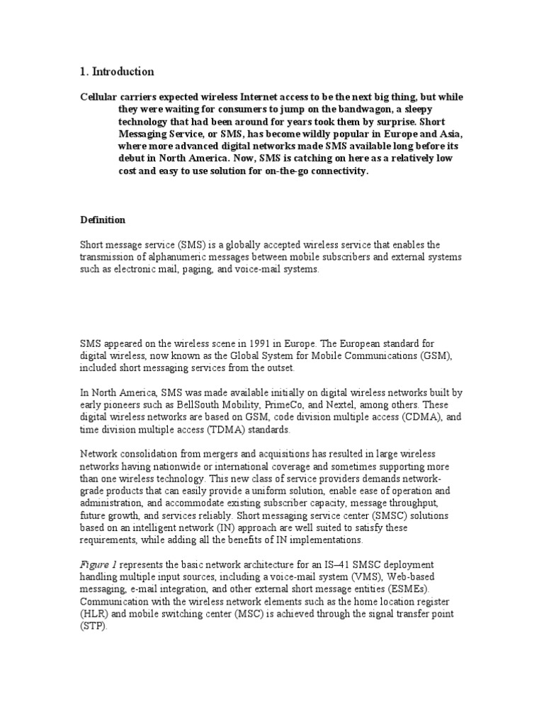 SMS Flow | PDF