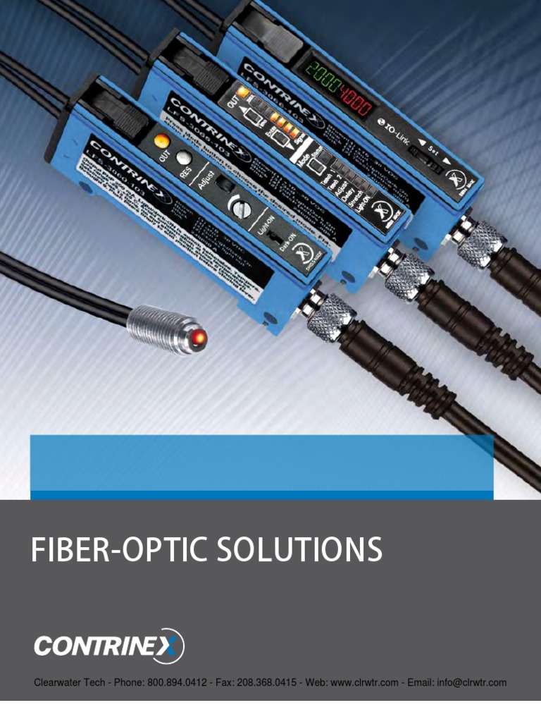 CONTRINEX Fiber Optic Solutions | PDF | Optical Fiber | Bipolar ...