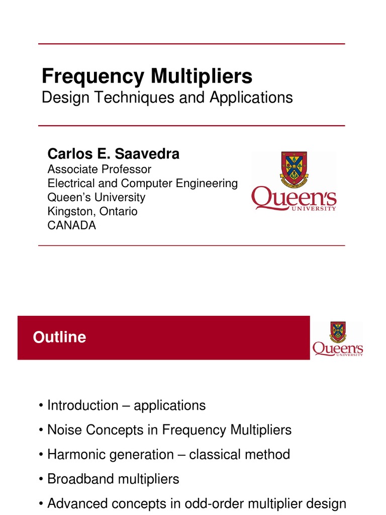 Frequency Multiplier | PDF | Hertz | Waves