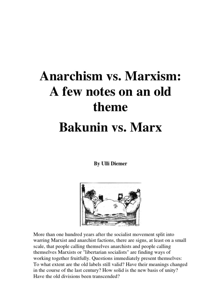 Anarchism vs. Marxism, Bakunin vs. Marx PDF | PDF | Libertarian ...