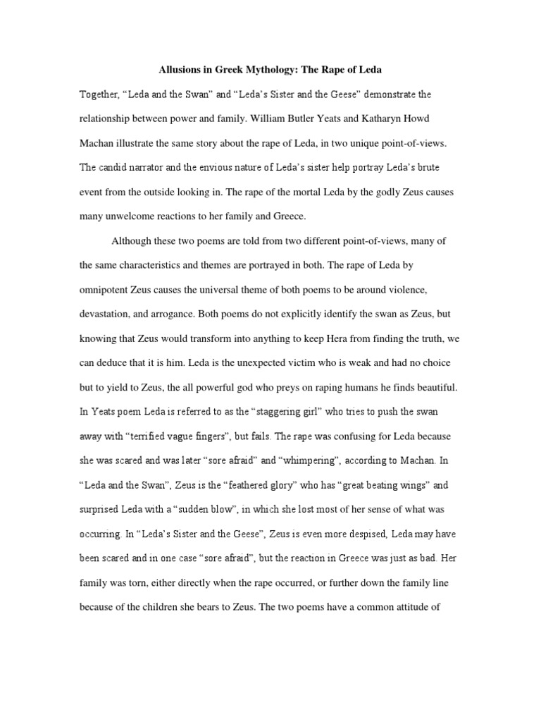 Allusions in Greek Mythology | PDF | Jealousy | Clytemnestra