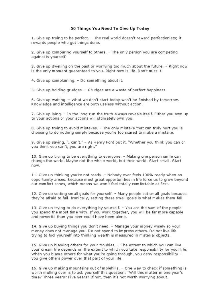 Give Up..... | PDF | Thought