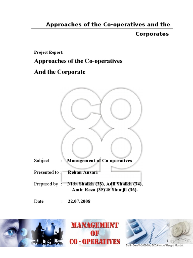 CO-OPERATIVE Management | PDF | Cooperative | Board Of Directors