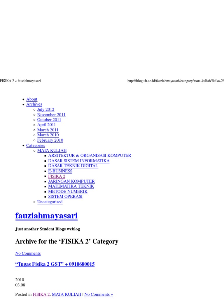Contoh Getaran Dalam Kehidupan Sehari | PDF