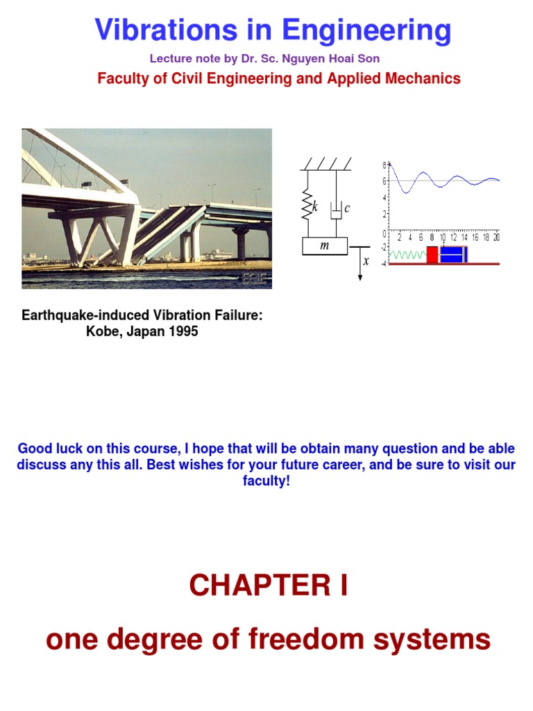 Vibrations in Engineering: Faculty of Civil Engineering and Applied ...
