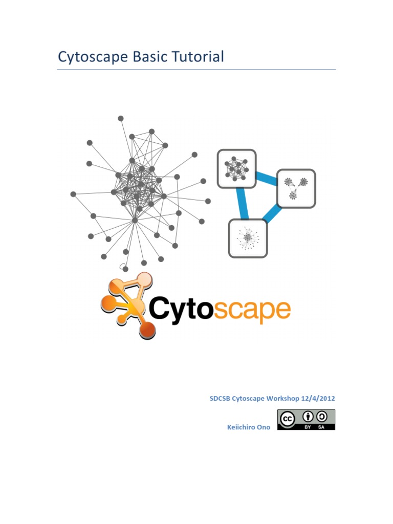 Cytoscape Hands On Tutorial For Sdcsb Cytoscape Workshop 12 4 2012 Pdf Comma Separated