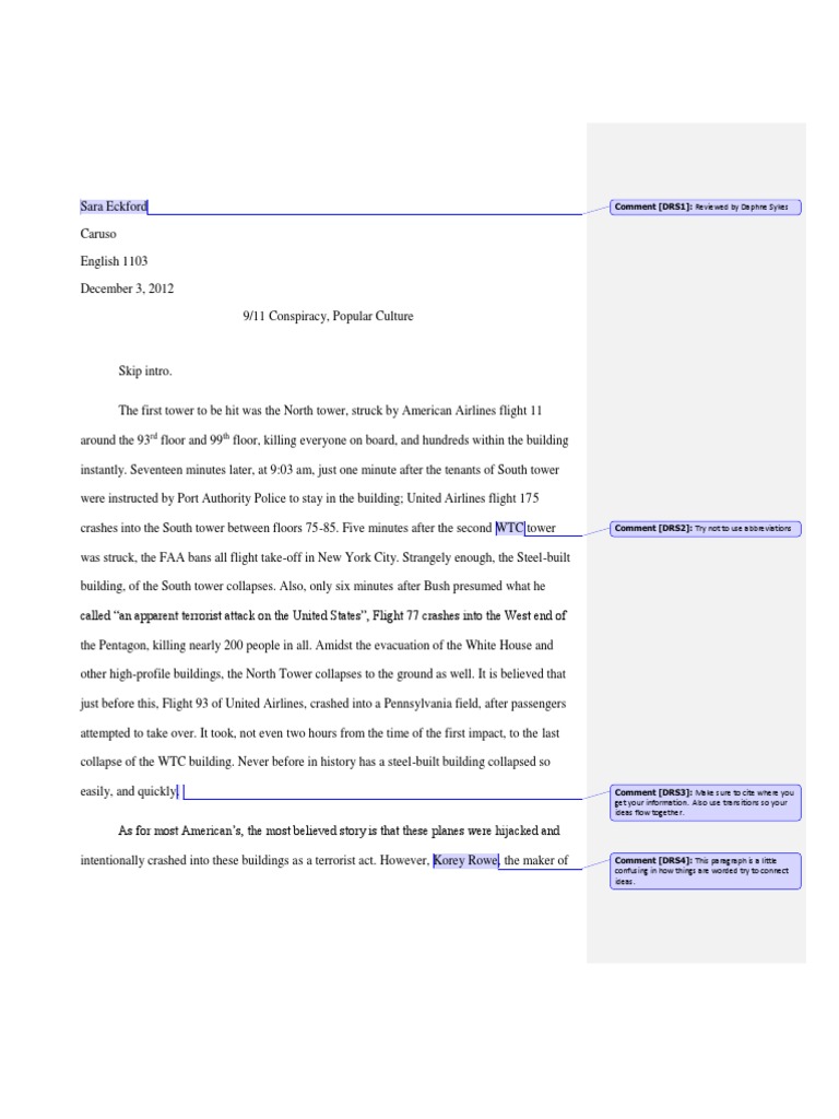 RD TH: Comment (DRS1) : Reviewed by Daphne Sykes | PDF | World Trade ...