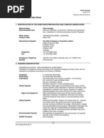 MSDS - Diesel (Shell) | PDF | Toxicity | Personal Protective Equipment