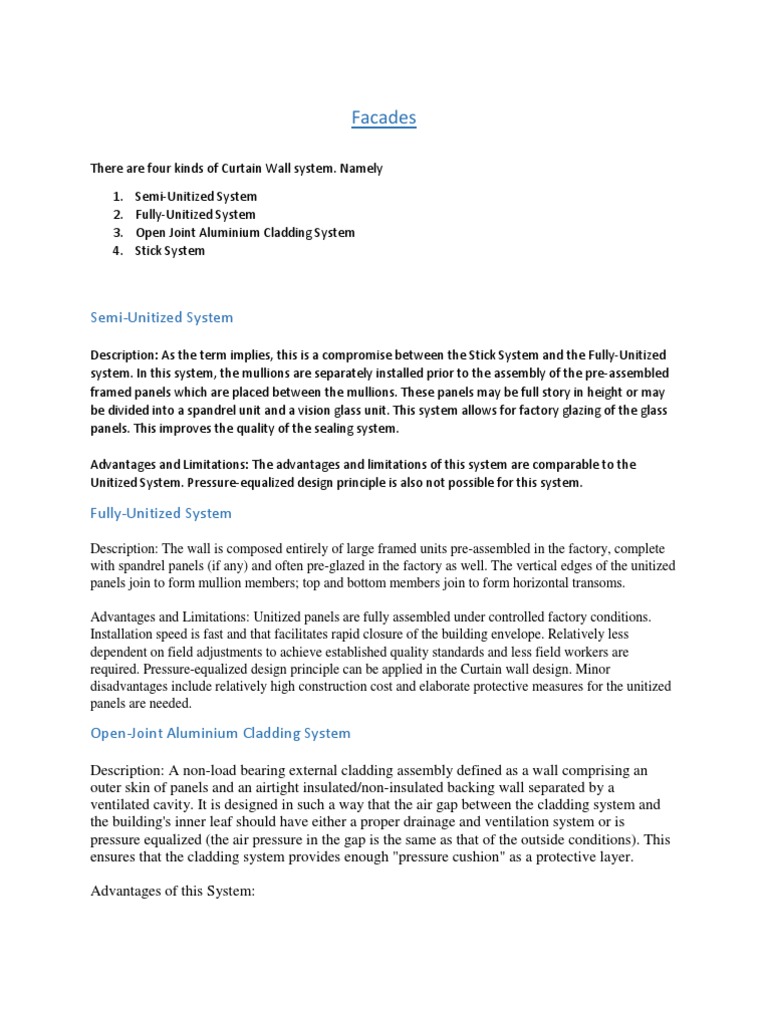 Facades by MERO | Download Free PDF | Wall | Building Technology