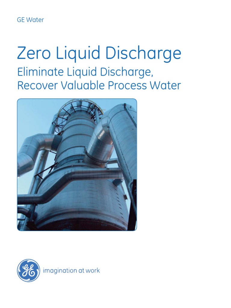Zero Liquid Discharge | PDF | Water | Waste