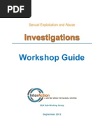 InterAction PSEA Basics Training Guide | PDF