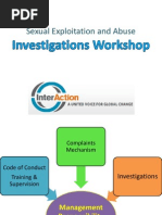 InterAction PSEA Basics Training Guide | PDF