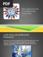 Triptico Derechos Humanos | PDF | Derechos humanos | Derechos