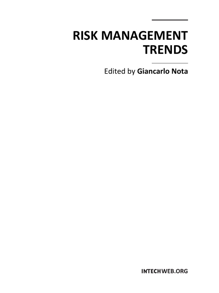 Risk Management Trends | PDF | Risk | Risk Management