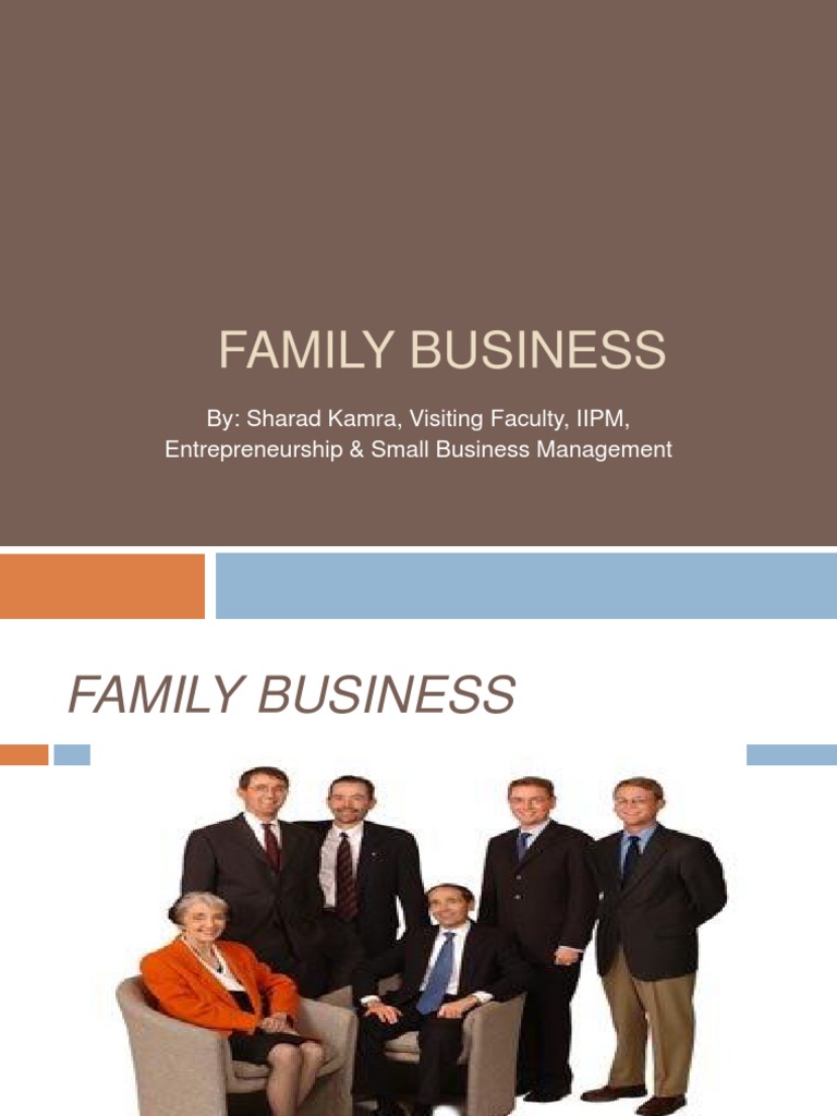 Family Business Dynamics and Succession | PDF | Succession Planning ...
