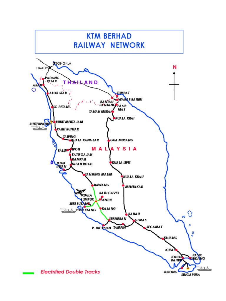 Ktm Network | Malaysia | Public Transport