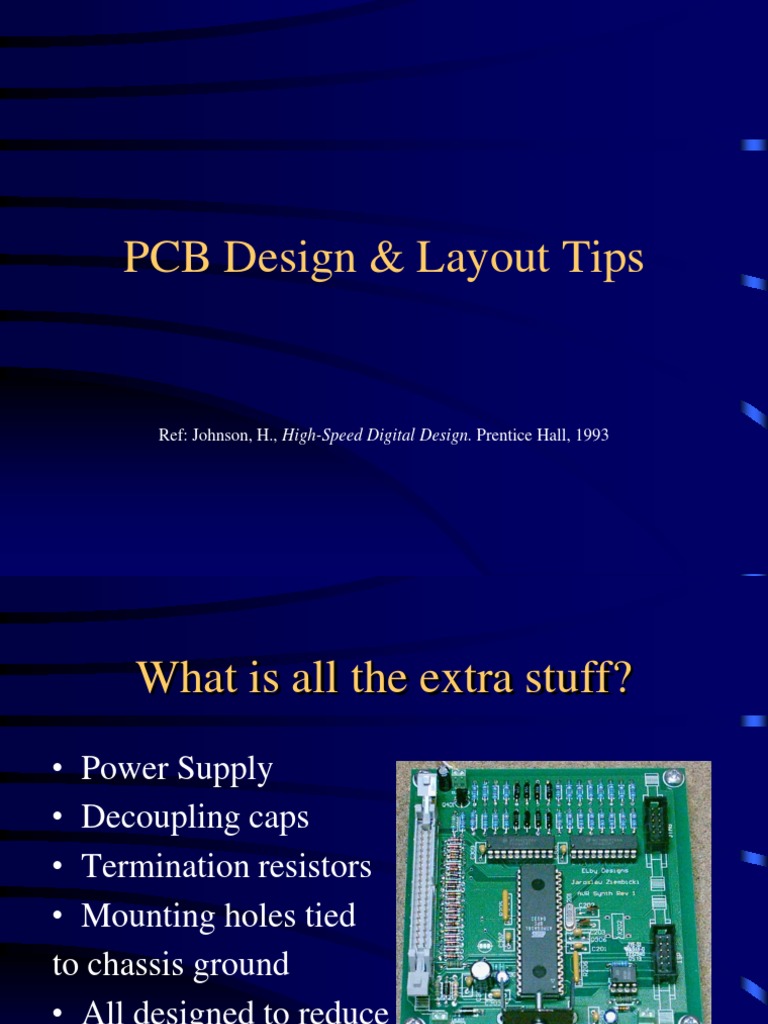 PCB Layout Tips | Download Free PDF | Capacitor | Transmission Line
