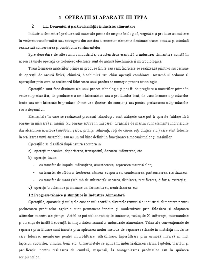 Operatii Si Aparate | PDF