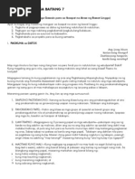 Mga Uri NG Aytem Na Pagsusulit | PDF