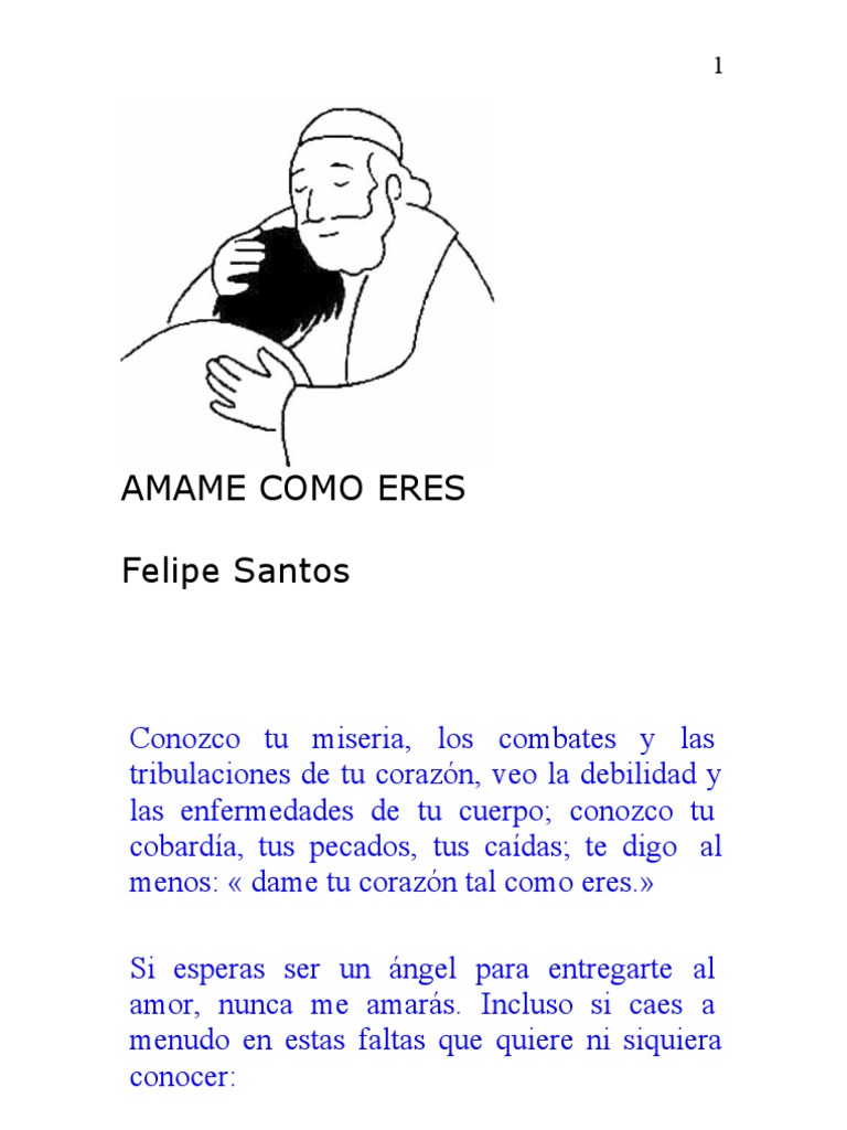 Amame Como Eres | PDF | Amor | Pobreza