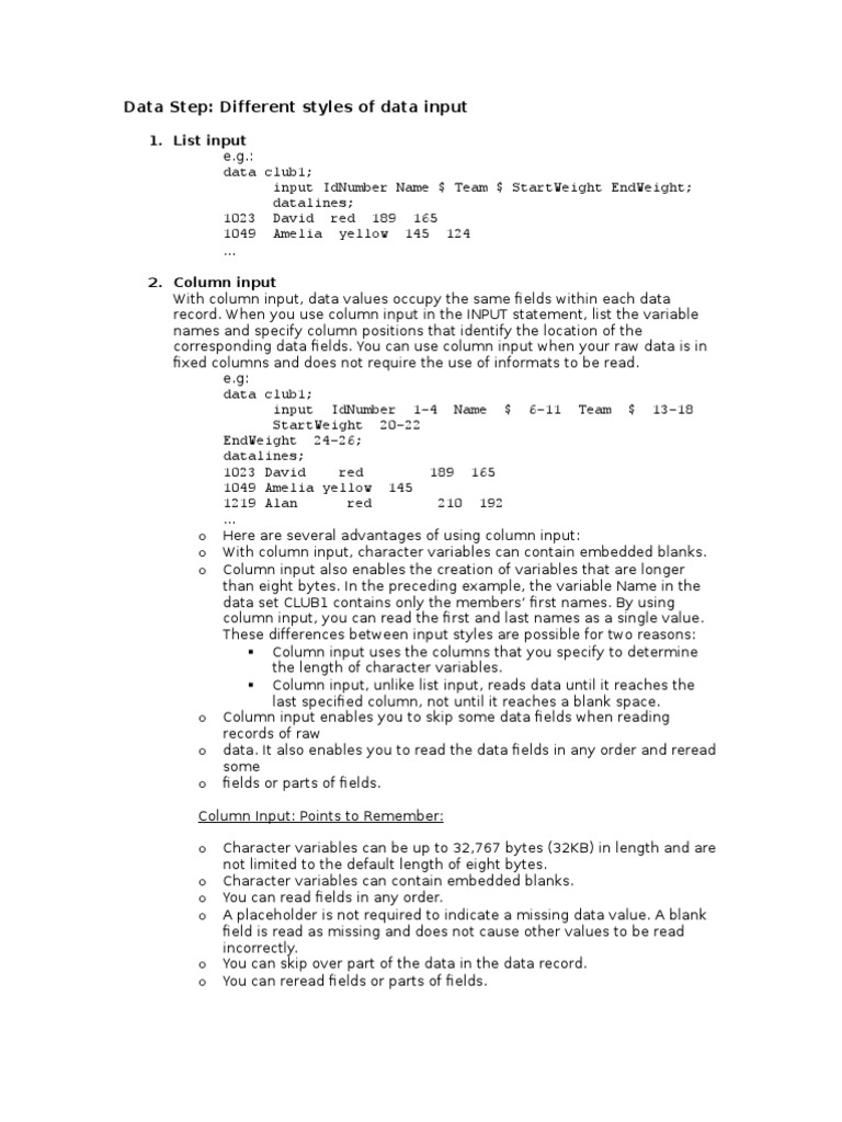 Sas Data Step Tutorial Pointer Computer Programming Sas Software 7803